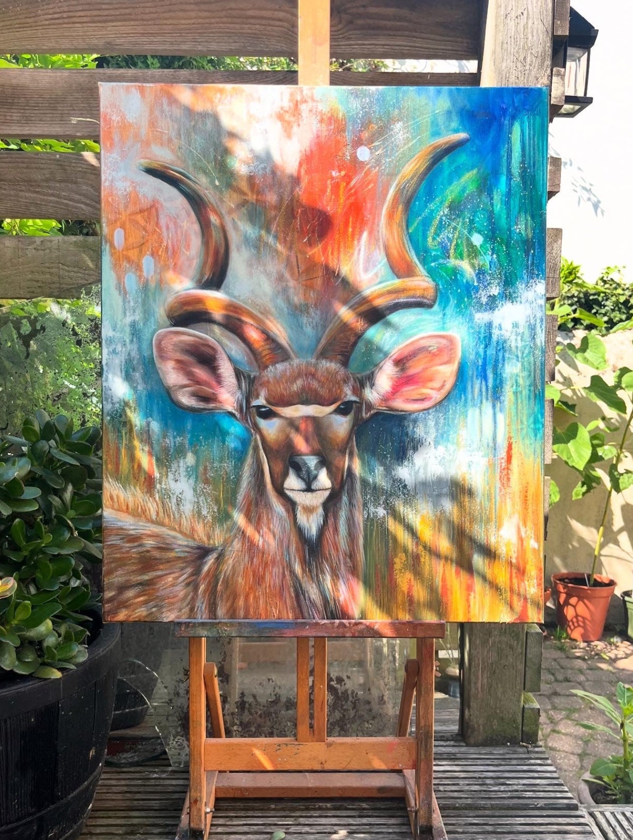 The Greater Kudu – Elizabeth Cheek Art